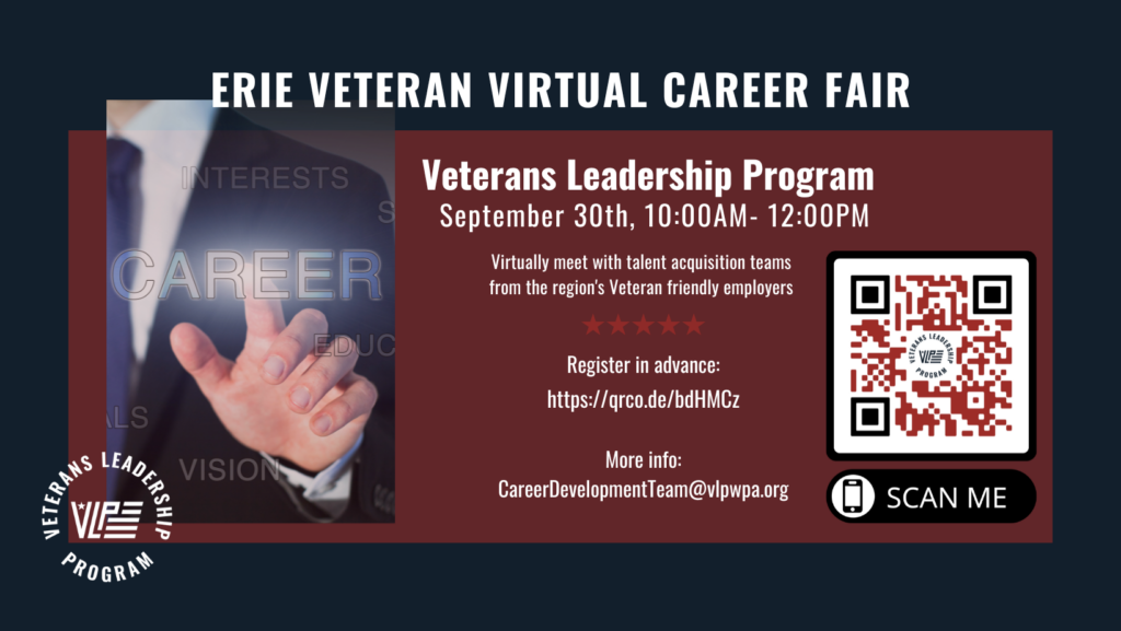Upcoming Events – Veterans Leadership Program