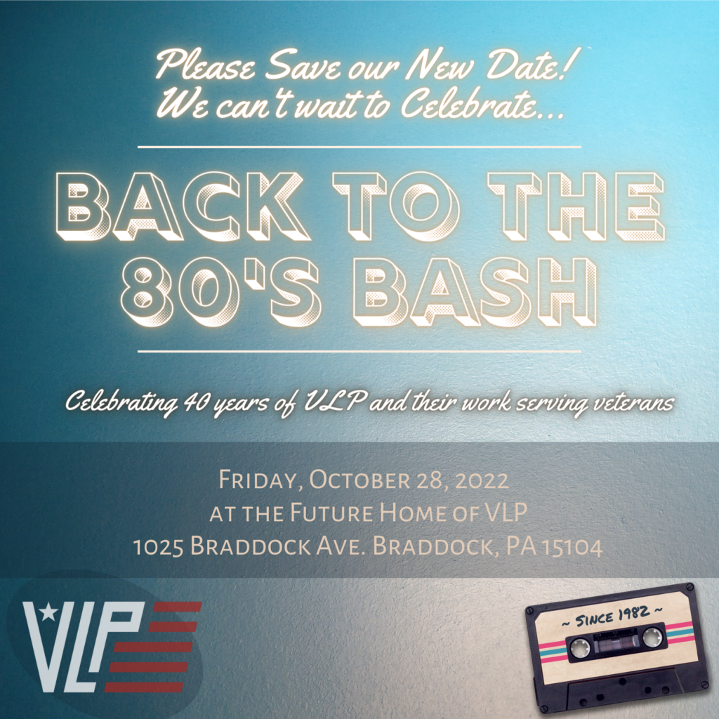 Back to the 80's Bash - Veterans Leadership Program